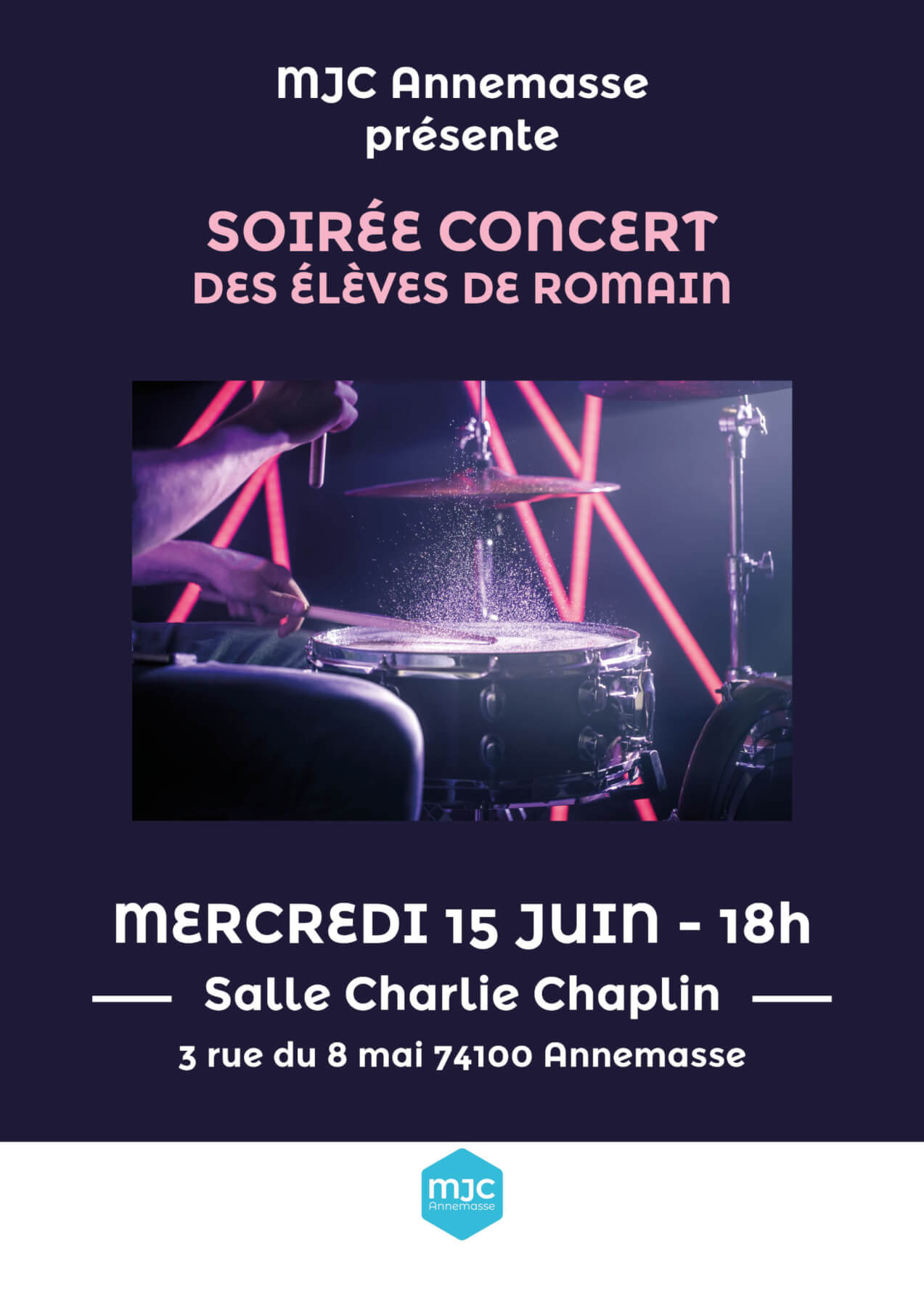 Soirée concert MJC - Agenda de la MJC Annemasse